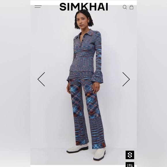 Jonathan Simkhai | Pants & Jumpsuits | Simkhai The Mackenna Space Dye ...